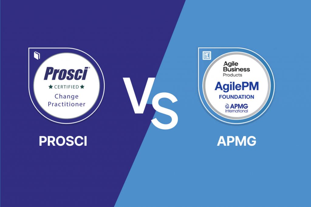 PROSCI vs APMG: Choosing the Right Change Management Certification